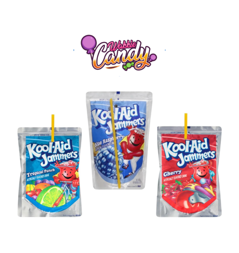 Kool-Aid Jammers – All Flavors - Wakkiecandy